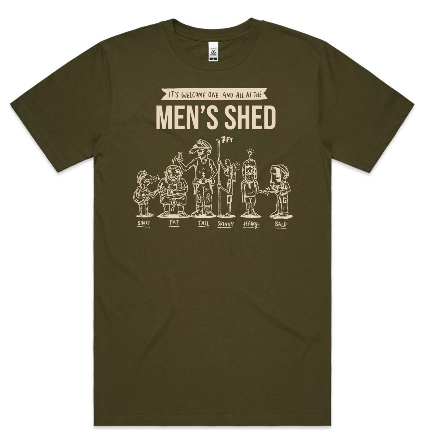 Men's Shed Jingle Tee - Australian Men's Shed Association