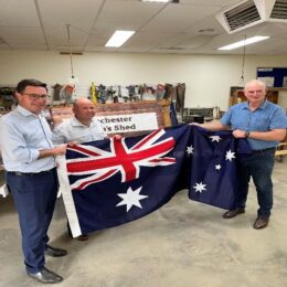 Rochester Men’s Shed Australia Flag Project - Australian Men's Shed ...