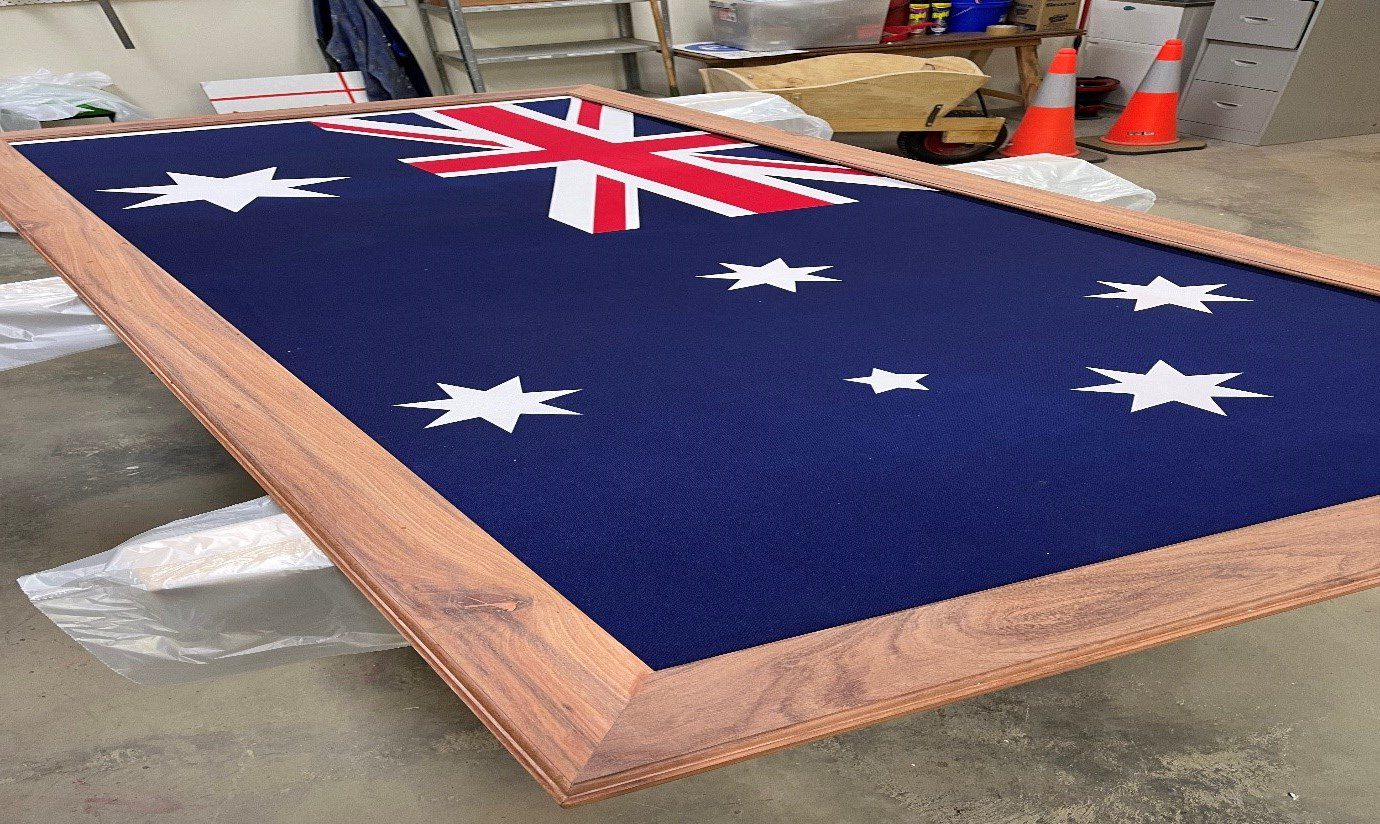 Rochester Men’s Shed Australia Flag Project - Australian Men's Shed ...